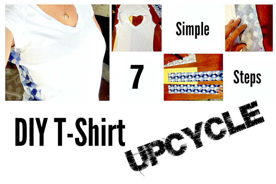 DIY T-Shirt Upcycle - Creative Sides